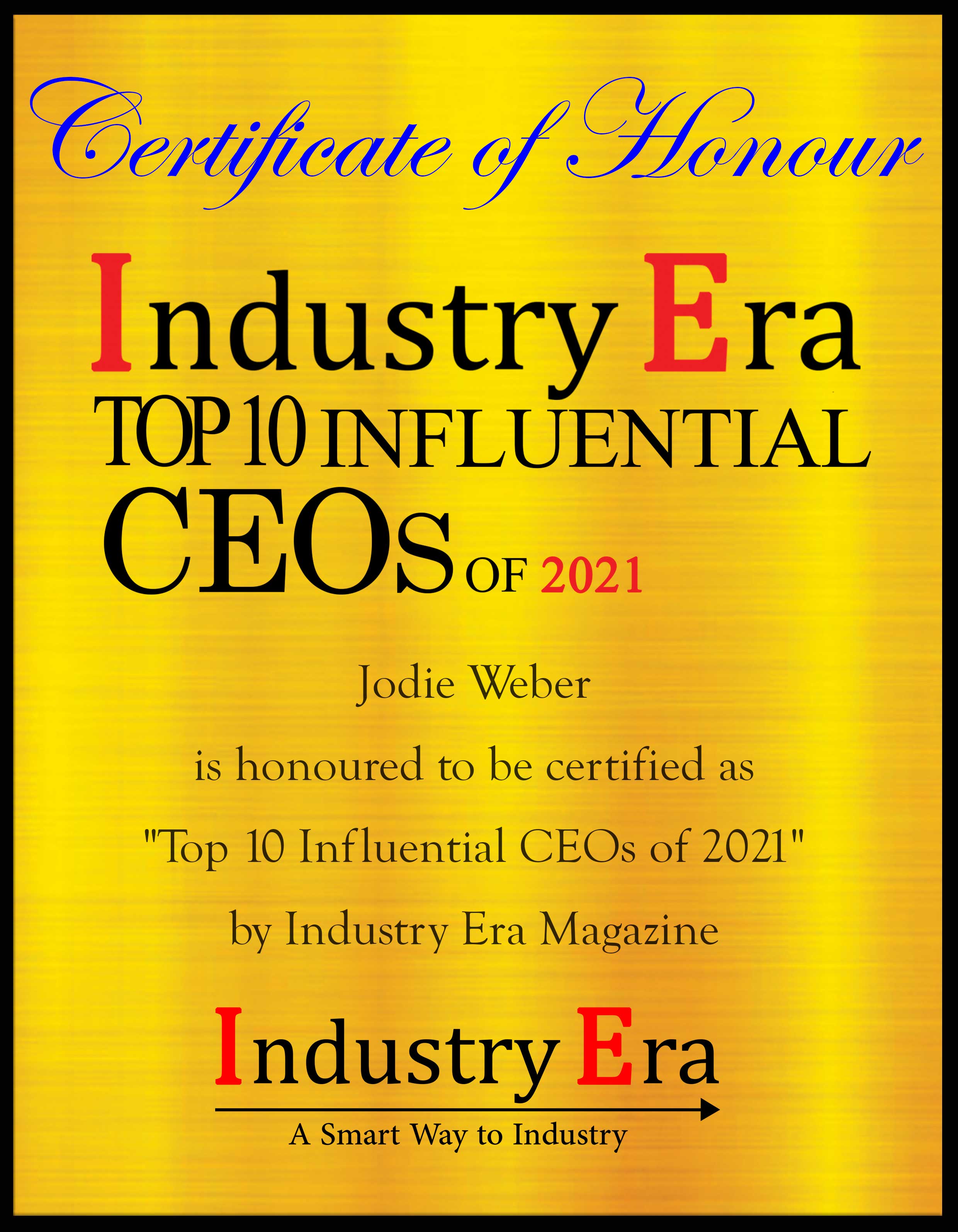 Jodie Weber, Chief Executive Officer of Federal Engineering & Testing ...