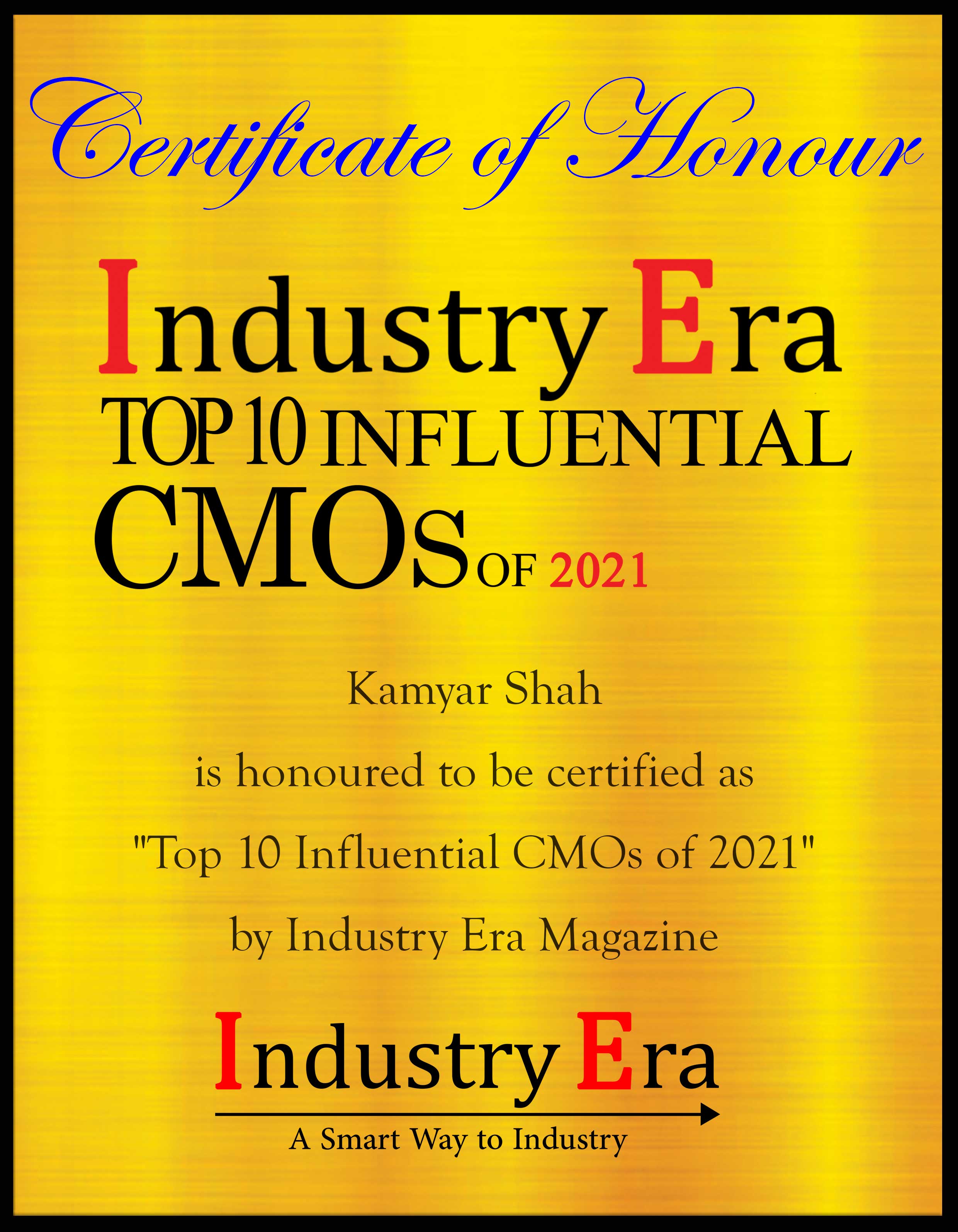 Kamyar Shah Chief Marketing Officer Top 10 Influential CMOs Of 2021 kamyar-shah-chief-marketing-officer-top-10-influential-cmos-of-2021