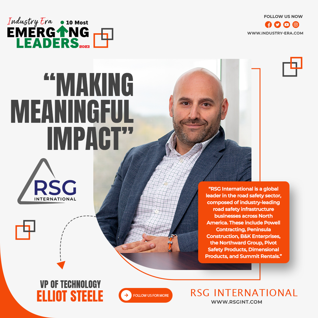 Elliot Steele, VP of Technology at RSG International, 10 Most Emerging ...