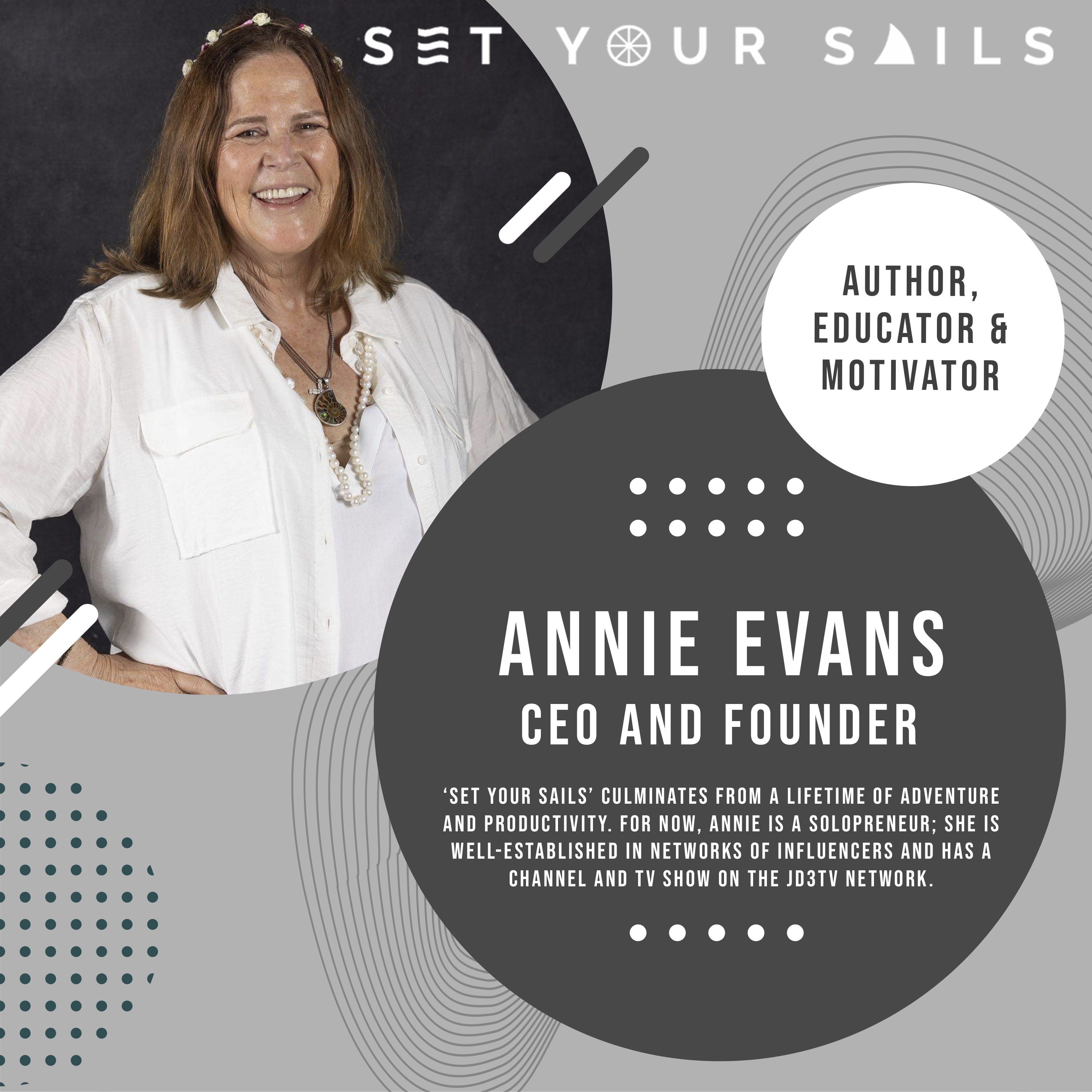 Annie Evans, CEO and Founder of Set Your Sails, Top 10 Admired Leaders ...